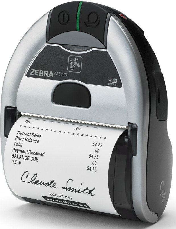 Zebra iMZ220 Portable Printer; Bluetooth (ZIMZ220BN)